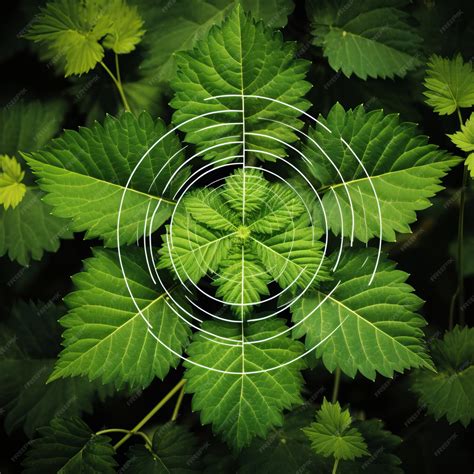 Premium Photo Illustration Of Image Of Plant Flowering Leaves Showing