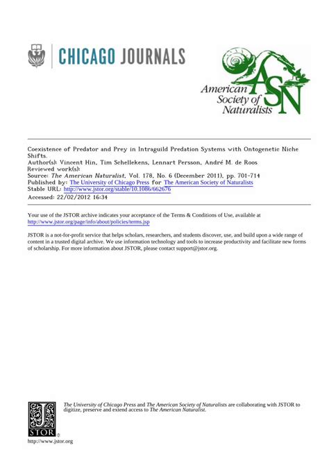 Pdf Coexistence Of Predator And Prey In Intraguild Predation