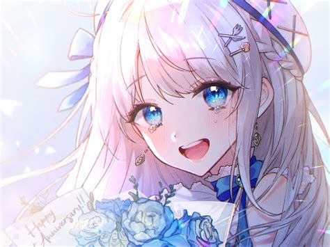 イラスト、キャラデザ、live2d原画など描きます 淡く透明感のある、青とピンクを基調としたイラストが得意です