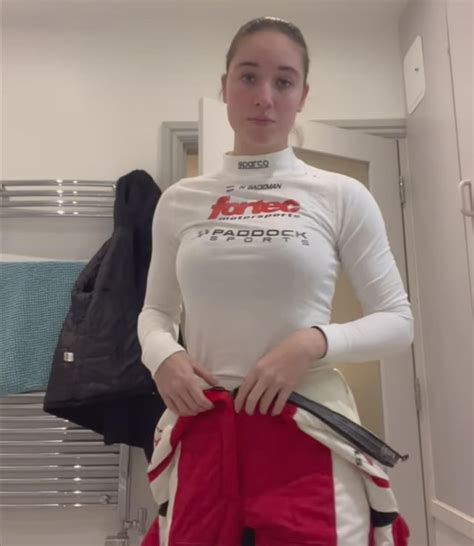 Nina Gademan British F4 Driver Rpaddockwomen