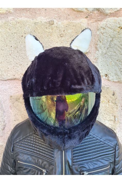 Crystal Palace Peluş Kask Kılıfları Kask Kilifi Kask Süsü Kask