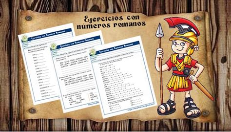 Ejercicios De N Meros Romanos Para Ni Os De Quinto Grado