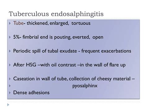 Tuberculosis Of Genital Tract Pptx