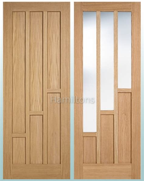 Lpd Oak Coventry Solid Panel Or Glazed Standard Doors And Fire Doors