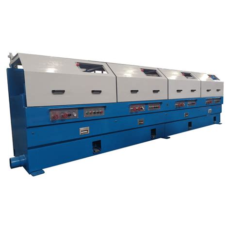 Automatic Straight Line Type Wire Drawing Machine In China Wire