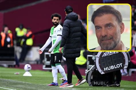 Video Klopp Now Makes Brilliant Joke About Mo Salah Touchline Incident