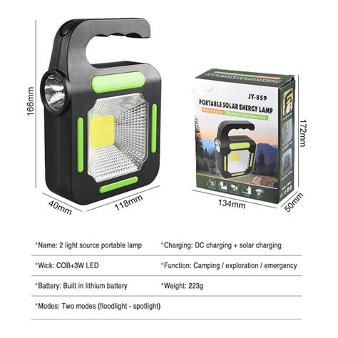 Lámpara Usb Recargable Camping Linterna Led Banco De Potencia Proyector