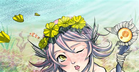 オリジナル 人魚ちゃん ｱﾏｻｷお仕事募集中のイラスト Pixiv