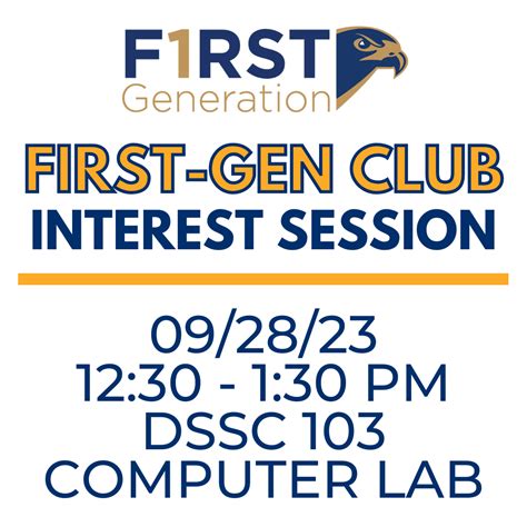 First Generation Student Club Interest Session East Central College