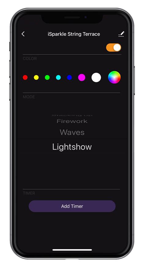 Smart RGB LED String Lights Isparkle Light