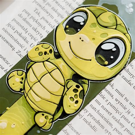 Bookmark Cute Kawaii Turtle By 29flo Makerworld