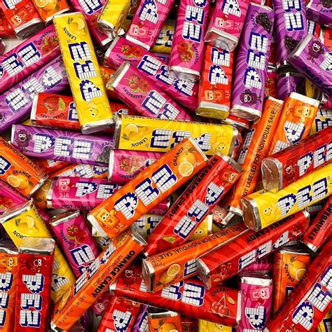 Pez Candy Refills 6 Assorted Fruit Flavors Bulk And Delicious Candy 5