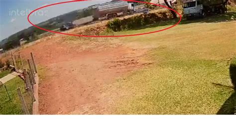 VÍdeo Motorista De Caminhão é Detido Após Provocar Acidente De