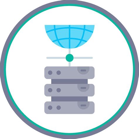 Database Flat Circle Uni Icon 38876475 Vector Art At Vecteezy
