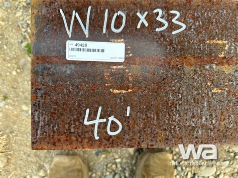 W10x33 40 Ft Length