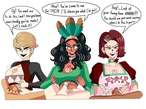 Rule 34 3boys 3girls Aztec Aztec Yuric Inc Big Breasts Big Penis