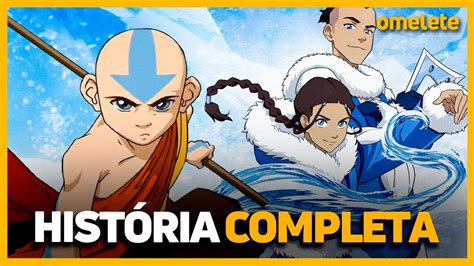 A HistÓria De Avatar A Lenda De Aang Resumo Das 3 Temporadas Da⚾