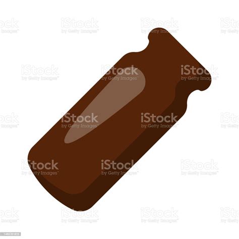 Glass Jar Flat Icon Trash Sorting And Utilization Stock Illustration