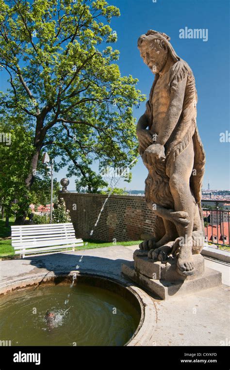 Pissing Statue At Prague Castle In Prague Czech Republic Stock Photo Alamy