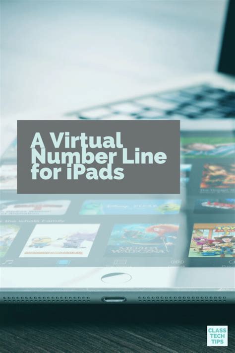 a virtual number line for ipads class tech tips