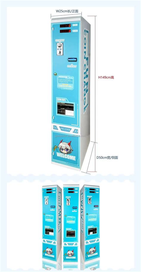 놀이 동전 교환기 자판기 자동 동전 교환 디스펜서 토큰 교환기 기계 Buy 토큰 동전 변경 기계 토큰 체인저 기계 자동 빌 교환 아케이드 게임 제품 Product On