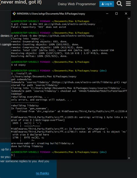 Missing Json Files In Oopsy Examples Oopsy Max Msp Gen Daisy Forums