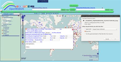 OpenWebGIS Is Free Online GIS One Of The Methods To Create And Use Offline Base Maps For Web