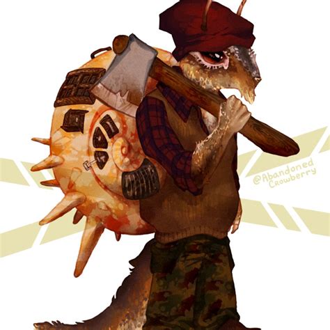 Adopt “lumberjack Snail Squirrel” Auction Ych Commishes