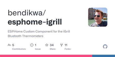 Github Bendikwa Esphome Igrill Esphome Custom Component For The