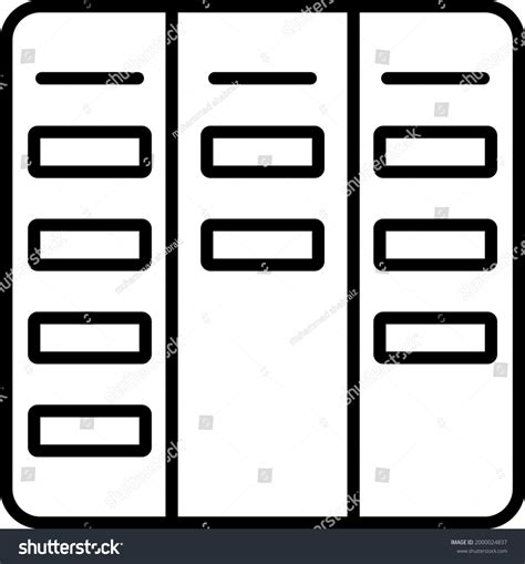 Kanban Icon Over 704 Royalty Free Licensable Stock Vectors And Vector
