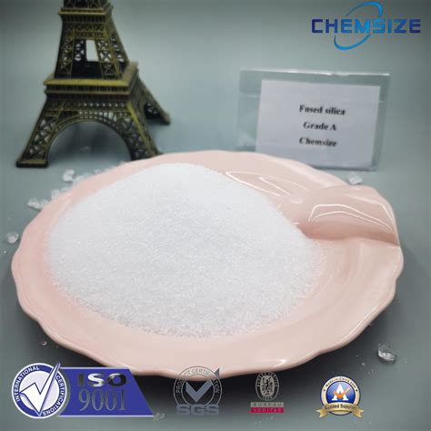 Fused Silica Sand And Fused Silica Powder For Making Refractory Shapes