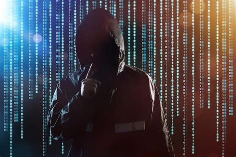 Premium Photo Unrecognizable Hacker Portrait Security And Technology