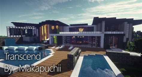 Transcend Modern House Minecraft Map Artofit