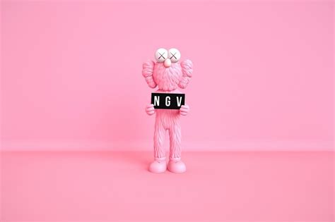 Pink Kaws Wallpapers Wallpaper Cave