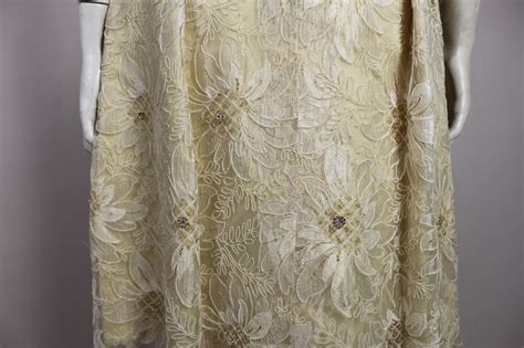 1960s Embellished Cream Soutache Lace Cocktail Dress At 1stdibs