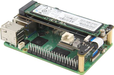 Geekworm X1001 PCIe M 2 Key M NVMe SSD PIP PCIe Peripheral Board For