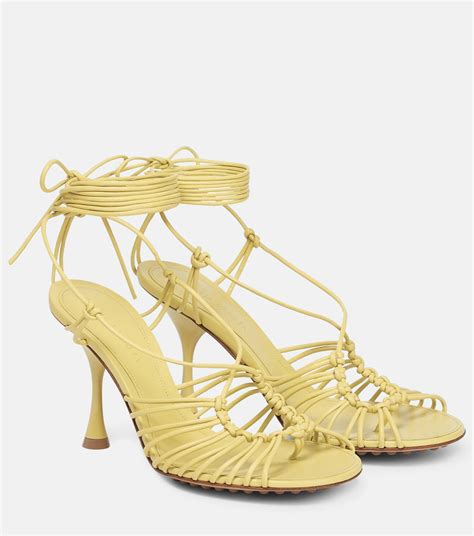 Bottega Veneta - Dot leather sandals Bottega Veneta