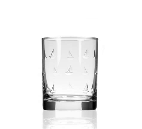 Sailing Double Old Fashioned Glass Set Rolf Glass