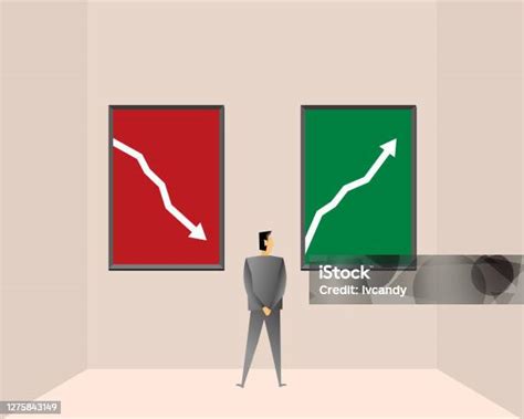 Penurunan Atau Pertumbuhan Ilustrasi Stok Unduh Gambar Sekarang