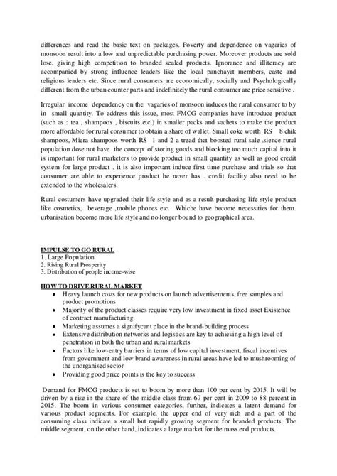 Fmcg Sector Of India