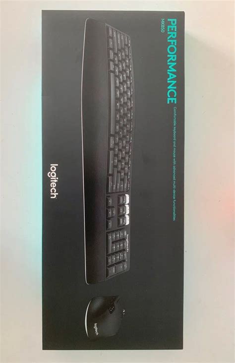 Logitech Mk850 Keyboard Mouse Combo Computers And Tech Parts And Accessories Computer Keyboard On