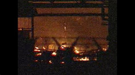 Fire Guts Former Olin Brass Building