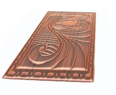 Exterior Carved Mm Gana Teak Mahogany Wooden Door For Home Size Dimension X At Rs