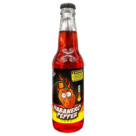 Rocket Fizz Habanero Pepper 24x12oz Pacific Candy Wholesale