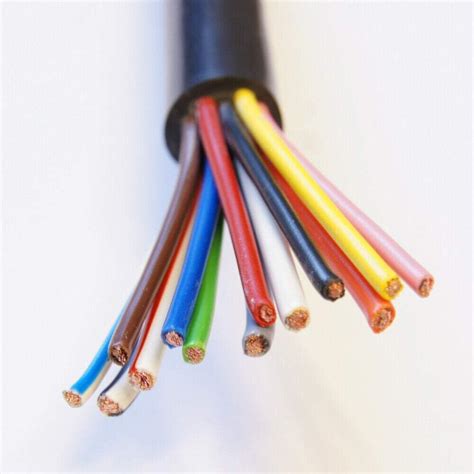 Bmf Direct 13 Core Multi Core 12v 24v Cable Wire Trailer Caravan Automotive And Marine 2 Metres