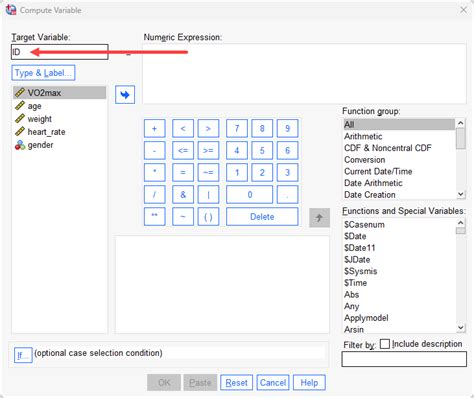 Creating An Id Variable In Spss Statistics Procedure To Create An