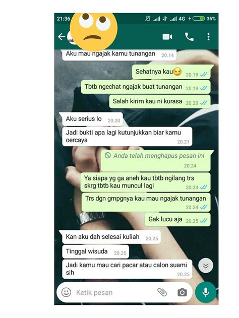Chat Ke Pacar Ajak Tunangan Ini Bikin Tepuk Jidat Hot Liputan Com