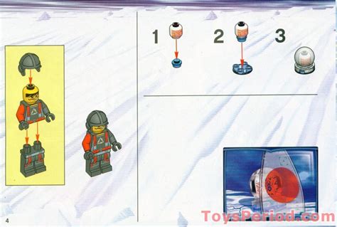 Lego 4743 Ice Blade Instructions And Parts List