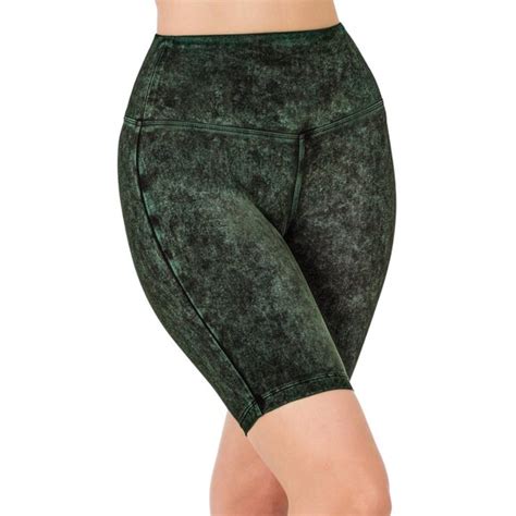 Zenana Outfitters Shorts Zenana Nwot Mineral Wash Wide Waistband
