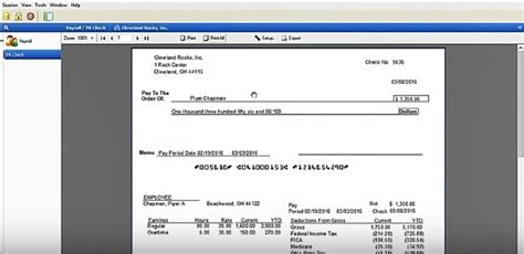 How To Print Payroll Checks Online For Free